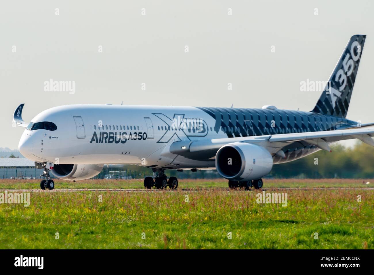 August 30, 2019. Zhukovsky, Russia. long-range wide-body twin-engine ...