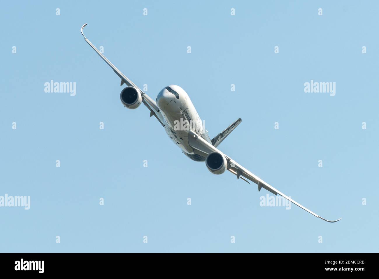 August 30, 2019. Zhukovsky, Russia. long-range wide-body twin-engine ...