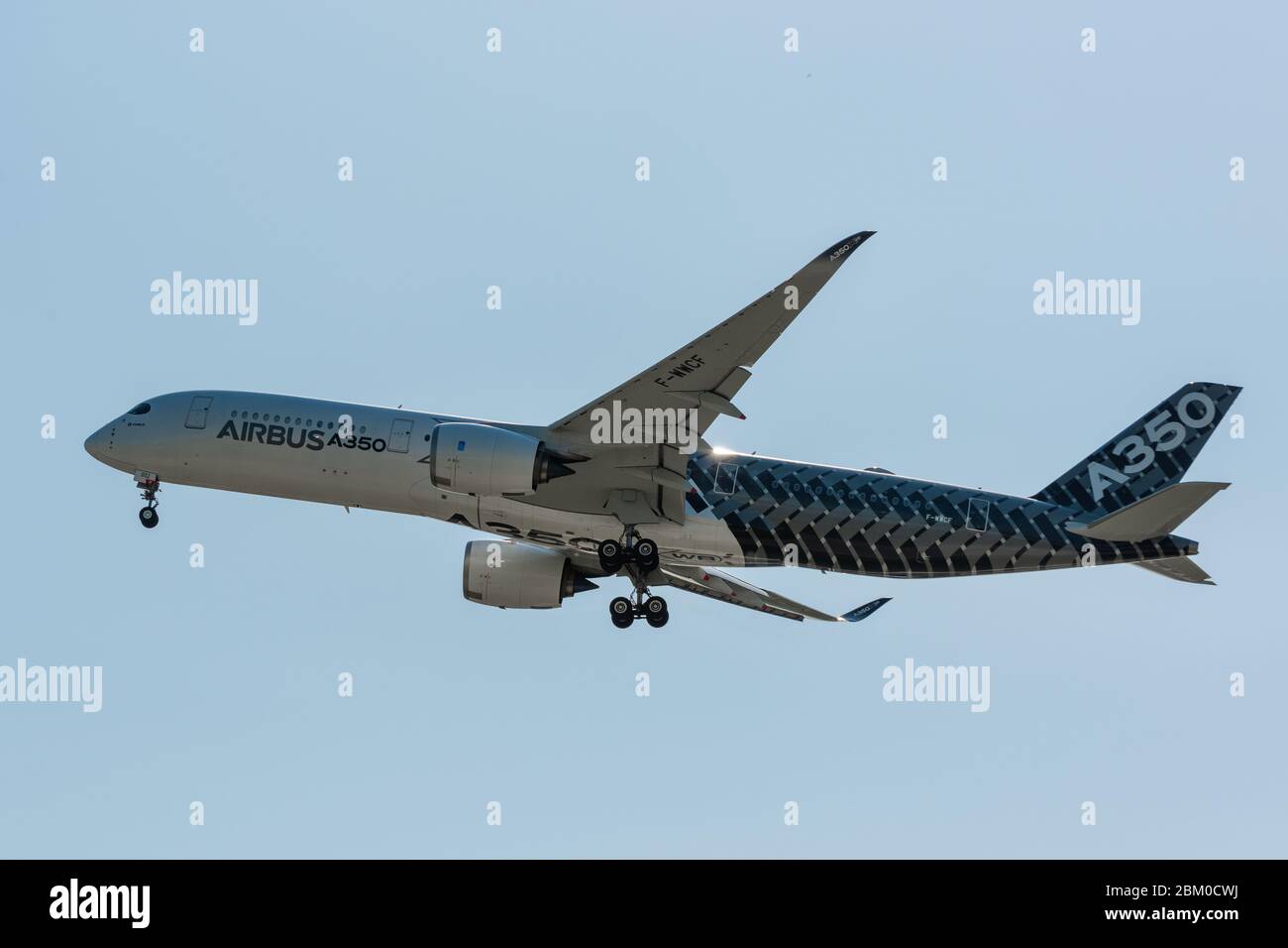 August 30, 2019. Zhukovsky, Russia. long-range wide-body twin-engine ...