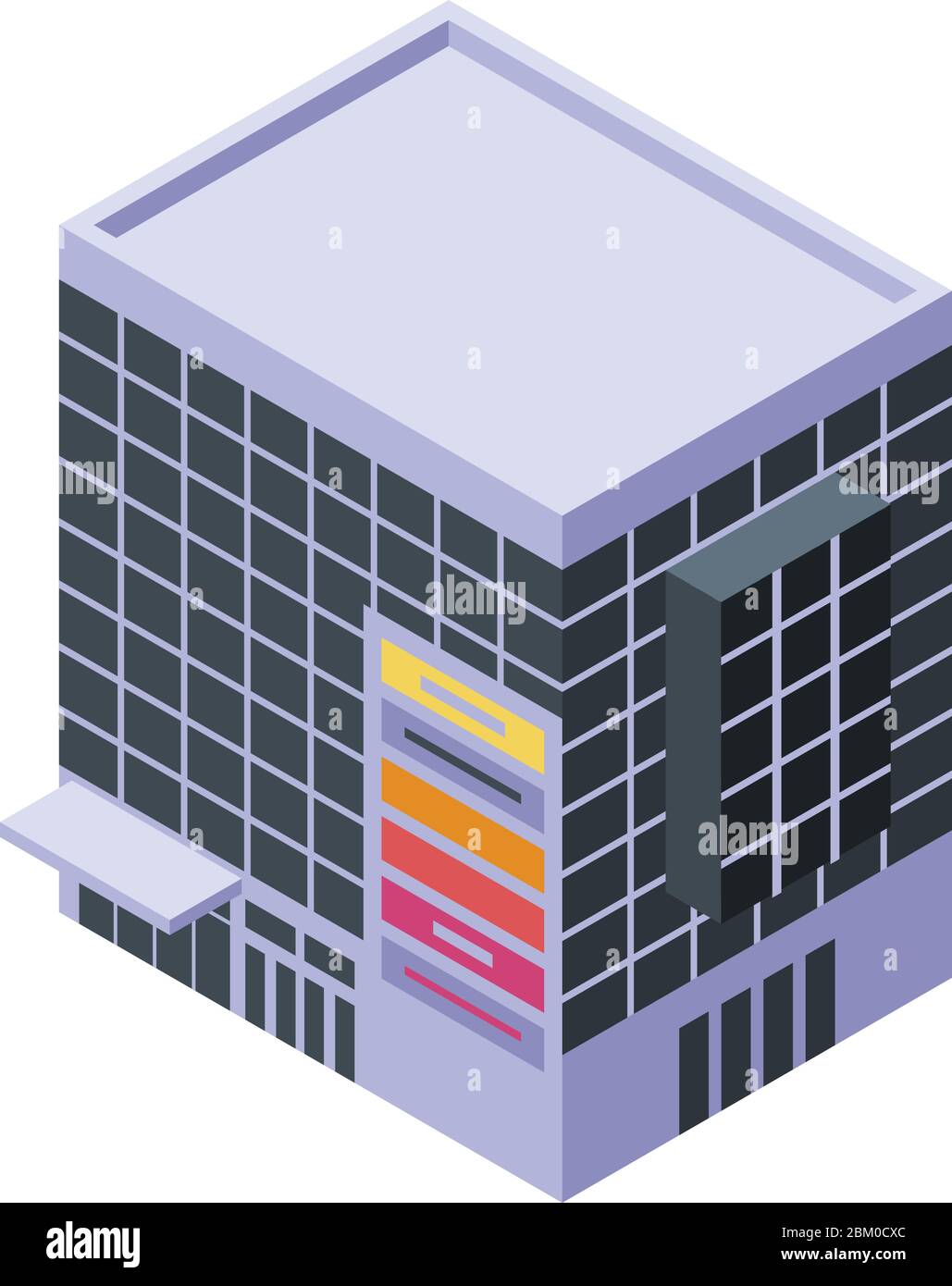 Supermarket building icon isometric 3d Cut Out Stock Images & Pictures ...