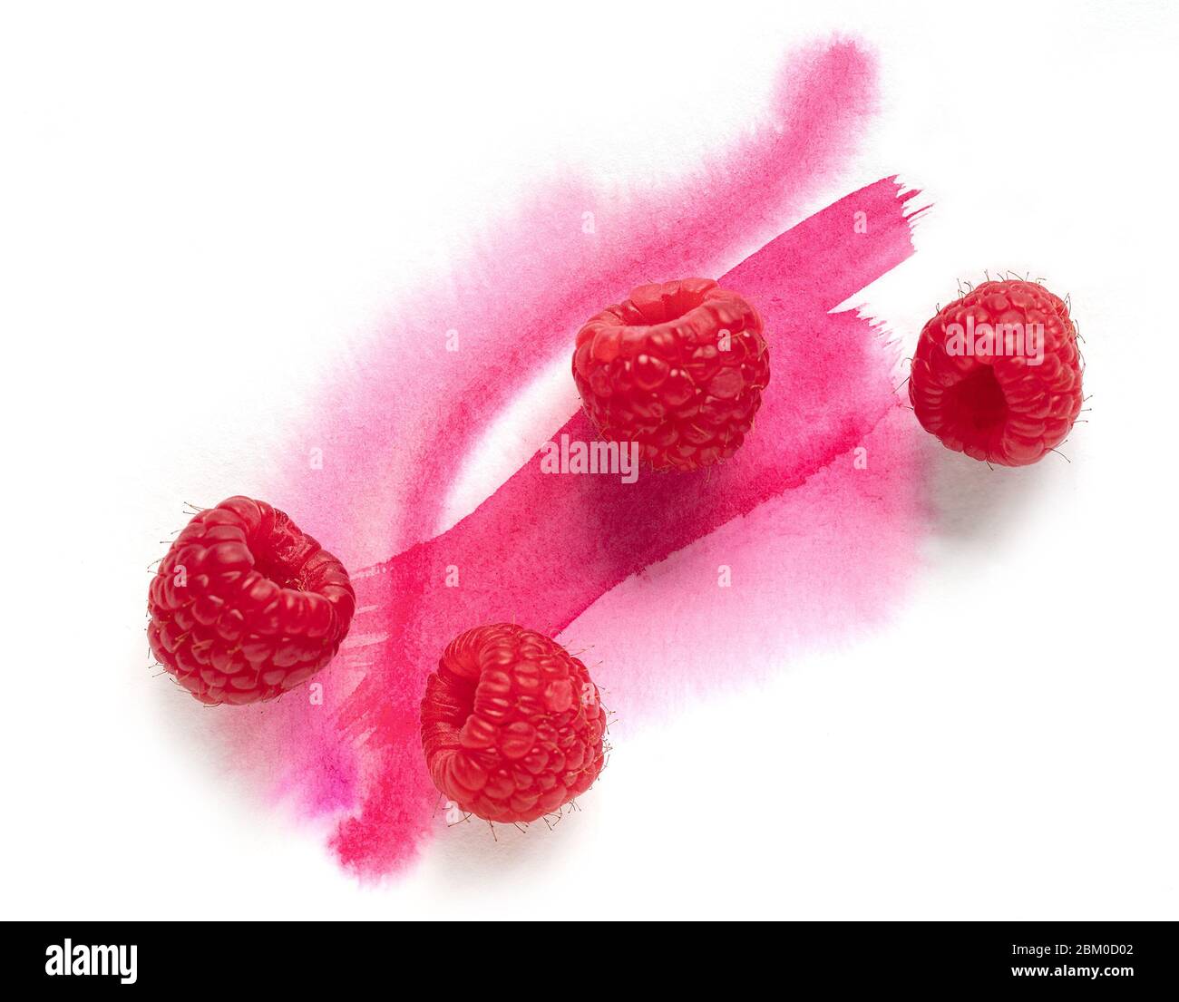 Raspberries drawing hi-res stock photography and images - Alamy
