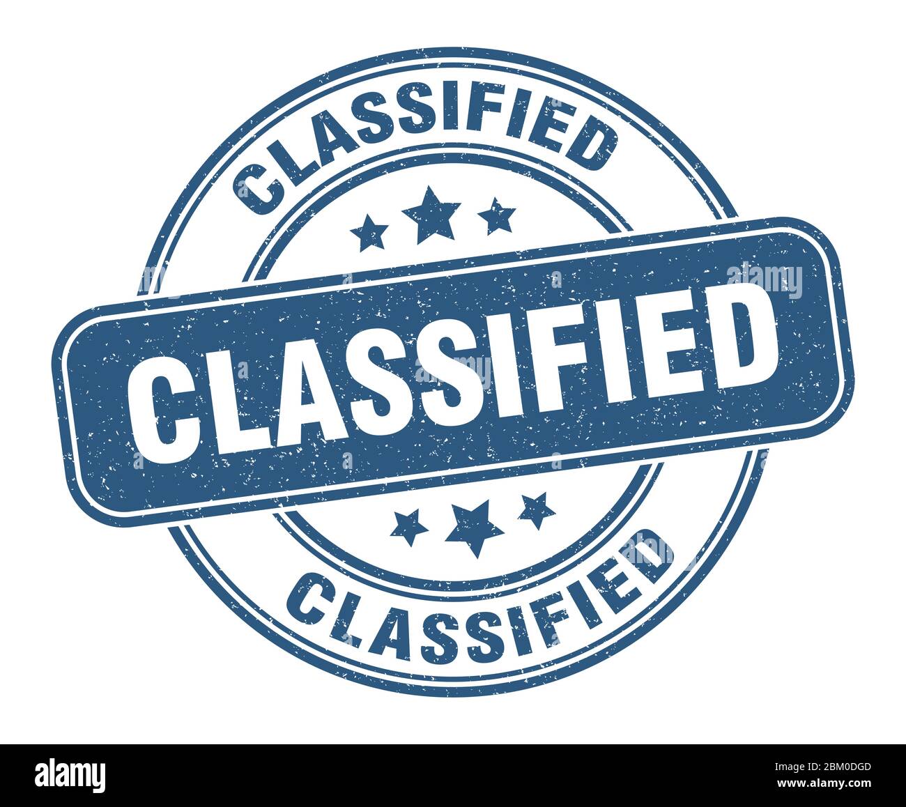 classified stamp. classified label. round grunge sign Stock Vector ...