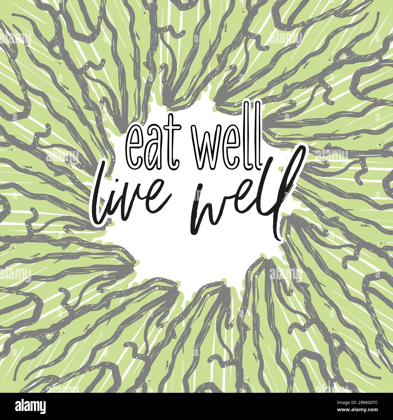 Well eating Stock Vector Images - Alamy