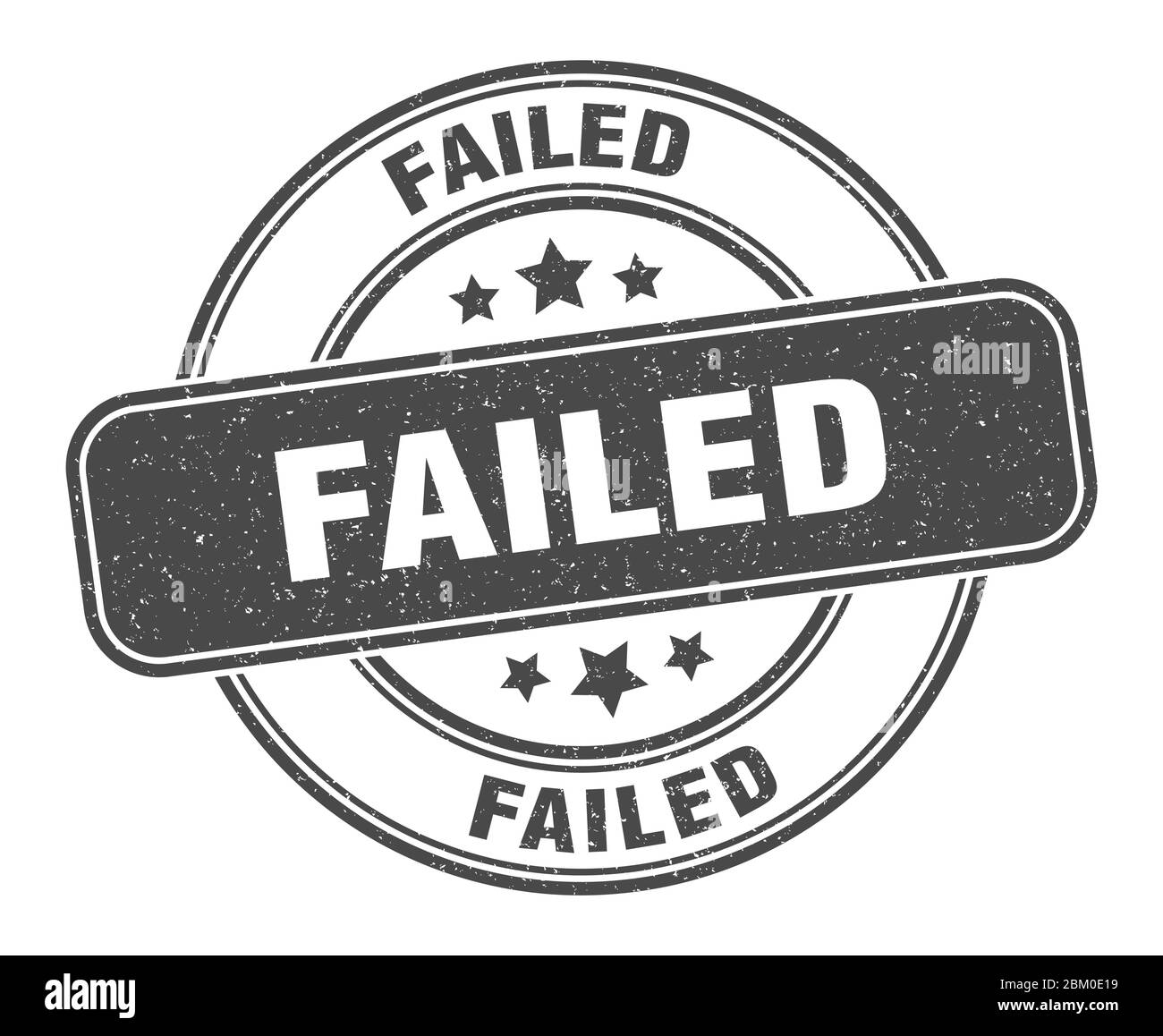 Failed rubber stamp Black and White Stock Photos & Images - Alamy