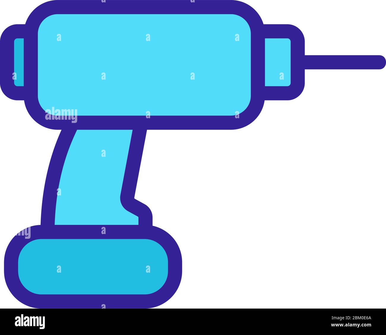 Rotating drill Stock Vector Images - Alamy