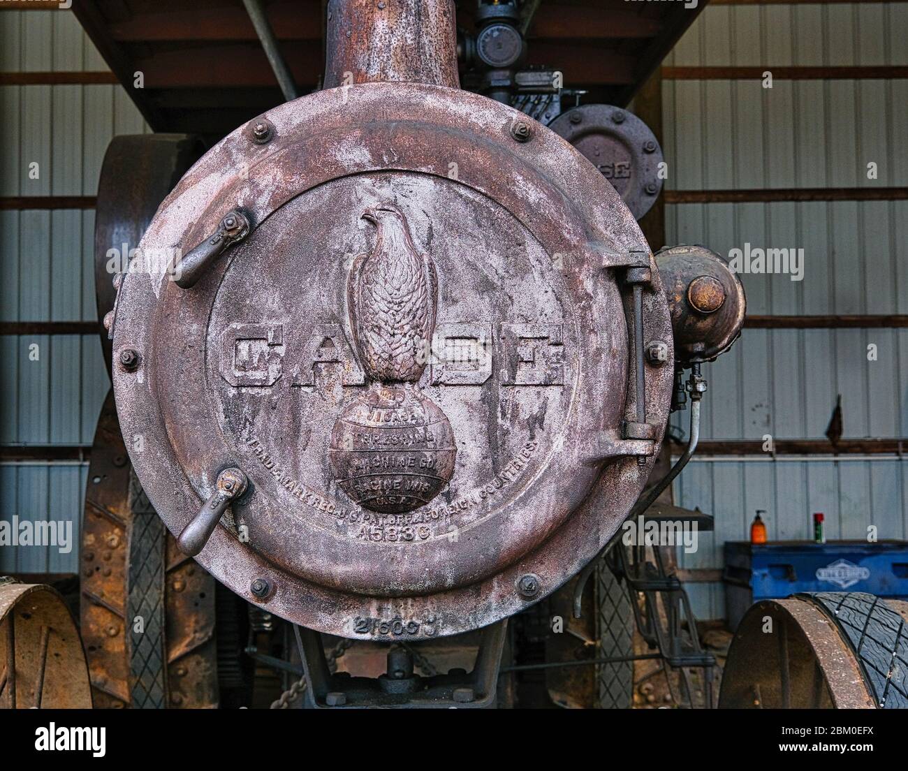 Rusty Case Engine Stock Photo - Alamy