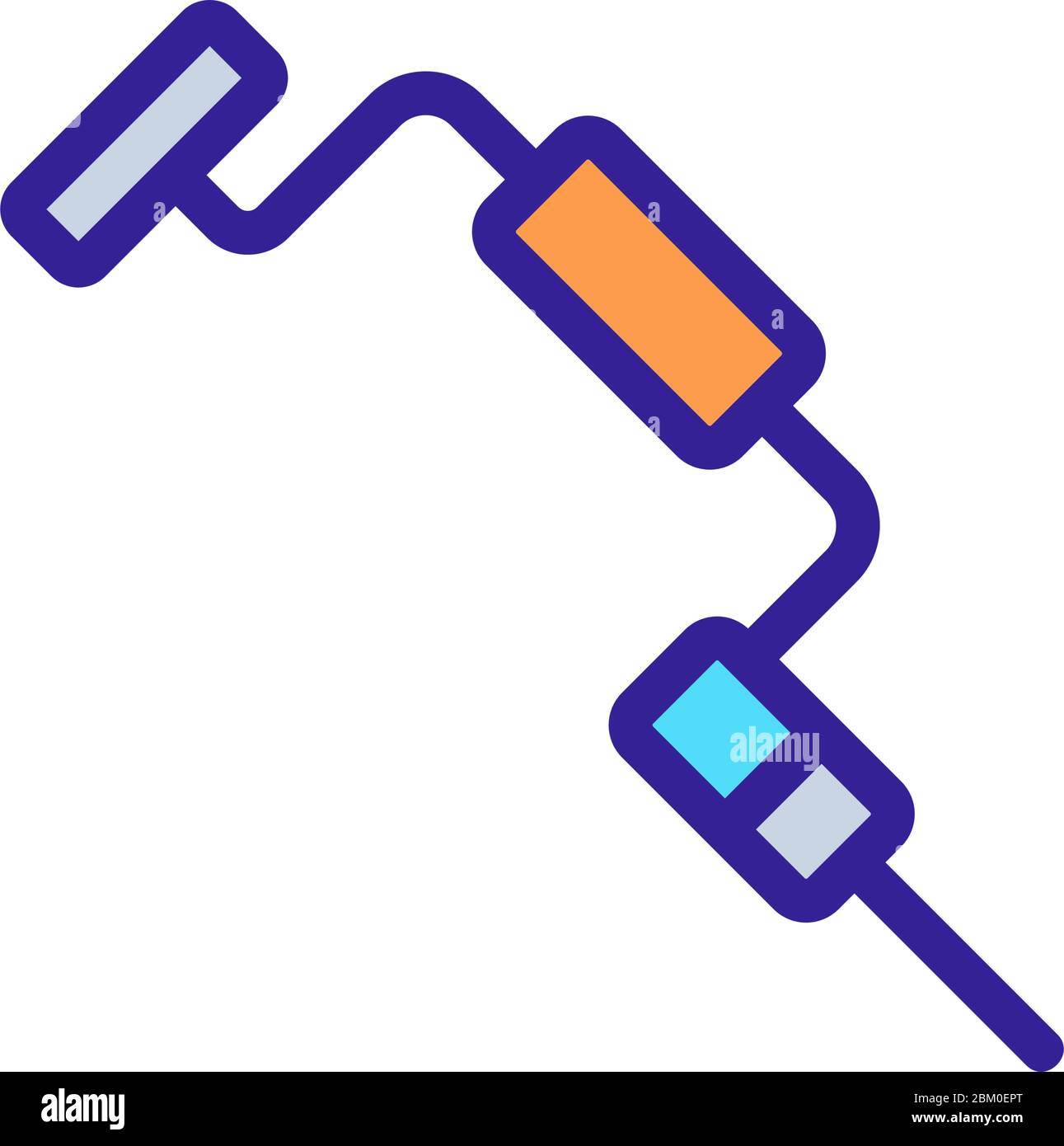 rotary device icon vector outline illustration Stock Vector Image & Art ...