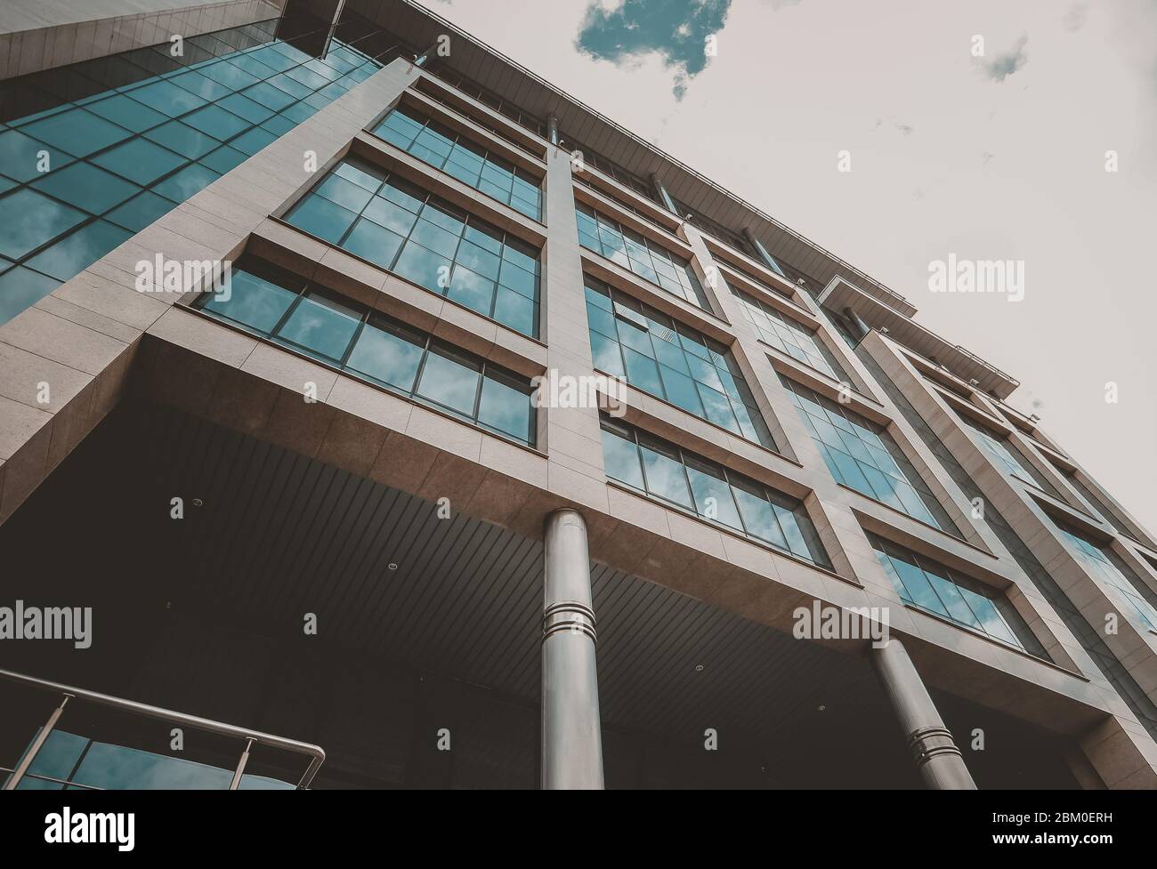 The building of modern business center Stock Photo - Alamy