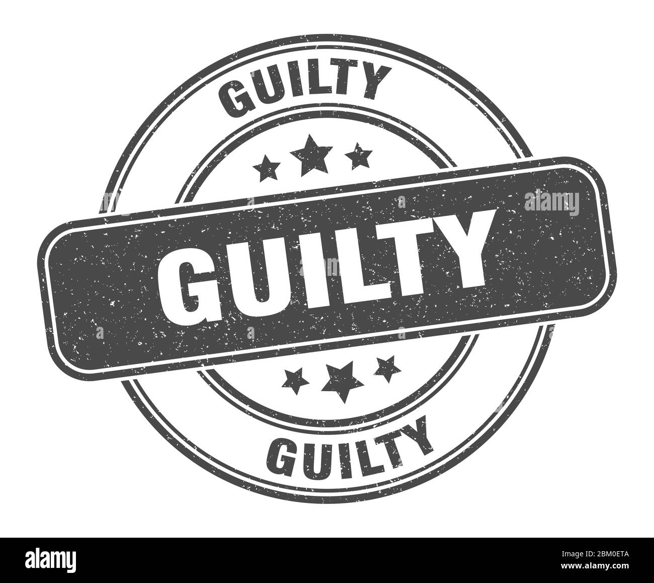 Guilty seal Black and White Stock Photos & Images - Alamy