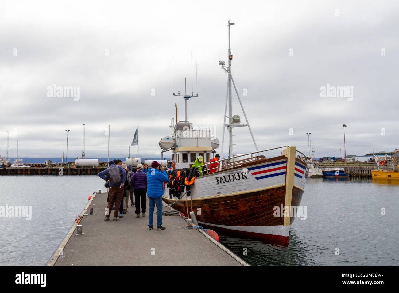 Faldur trawler boat hi-res stock photography and images - Alamy