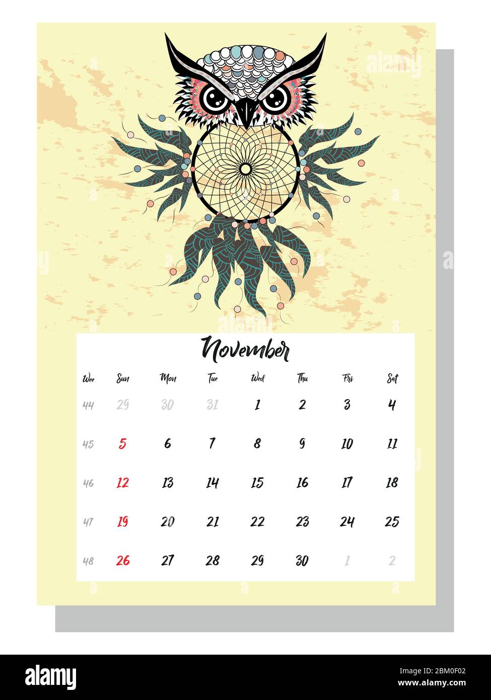 Boho planner hi-res stock photography and images - Alamy