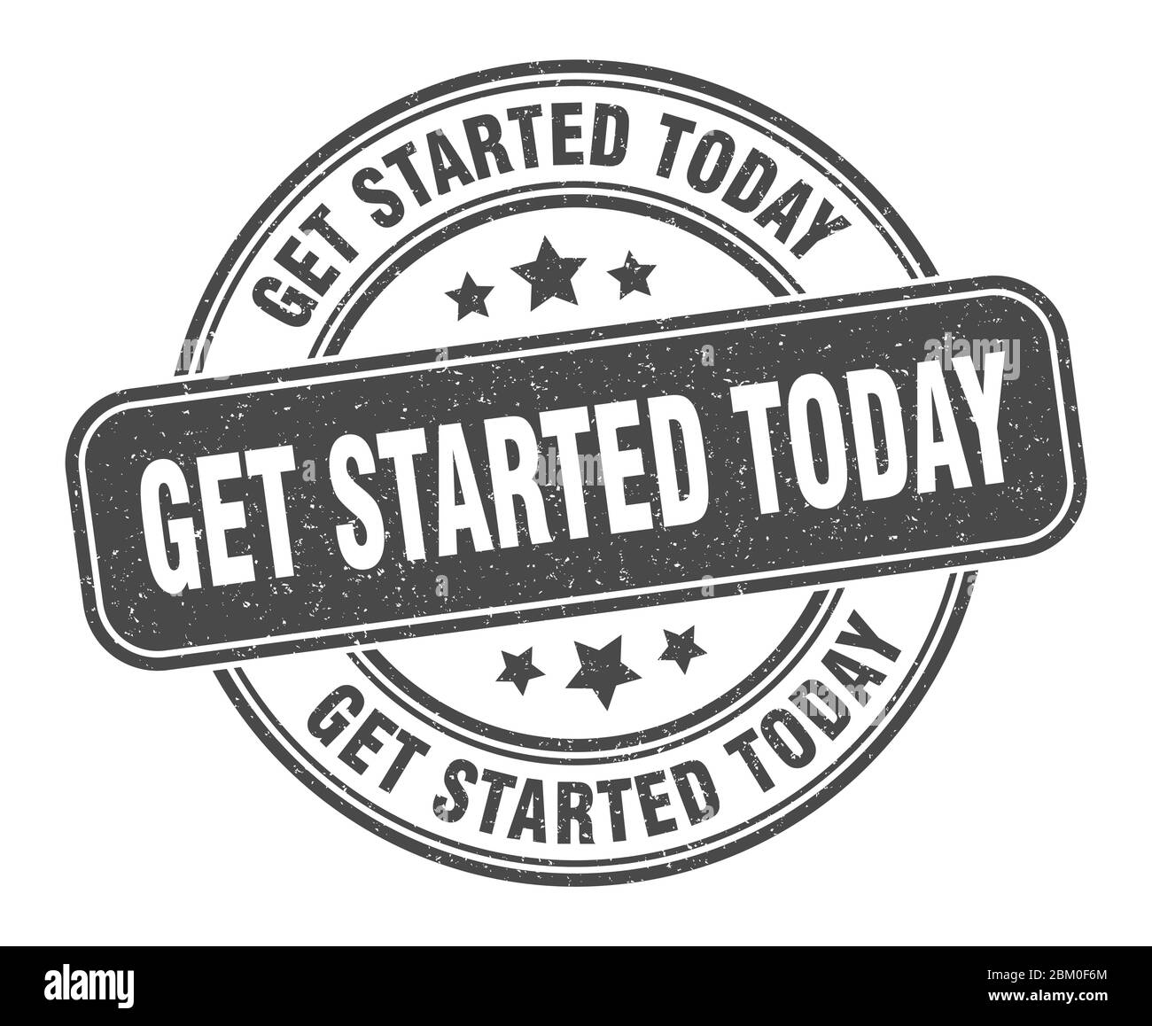 get started today stamp. get started today label. round grunge sign Stock Vector Image & Art - Alamy