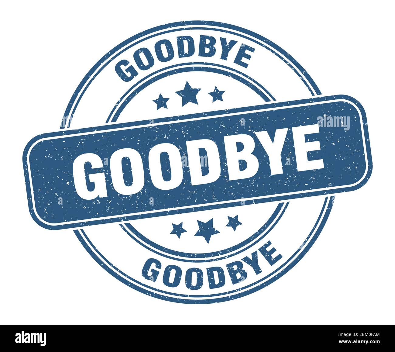goodbye stamp. goodbye label. round grunge sign Stock Vector Image ...