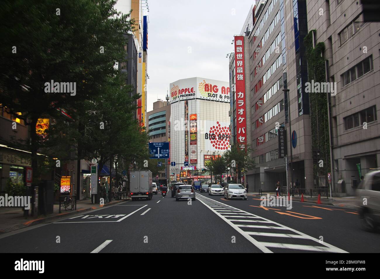 Tokyo / Japan - 02 Nov 2013: The street in the downtown, Tokyo, Japan ...