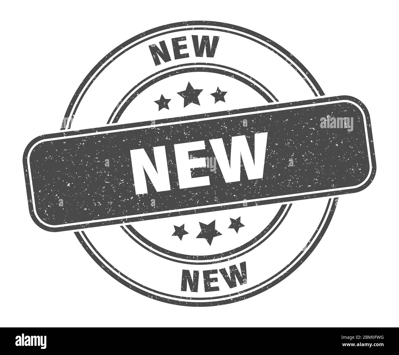 new stamp. new label. round grunge sign Stock Vector Image & Art - Alamy