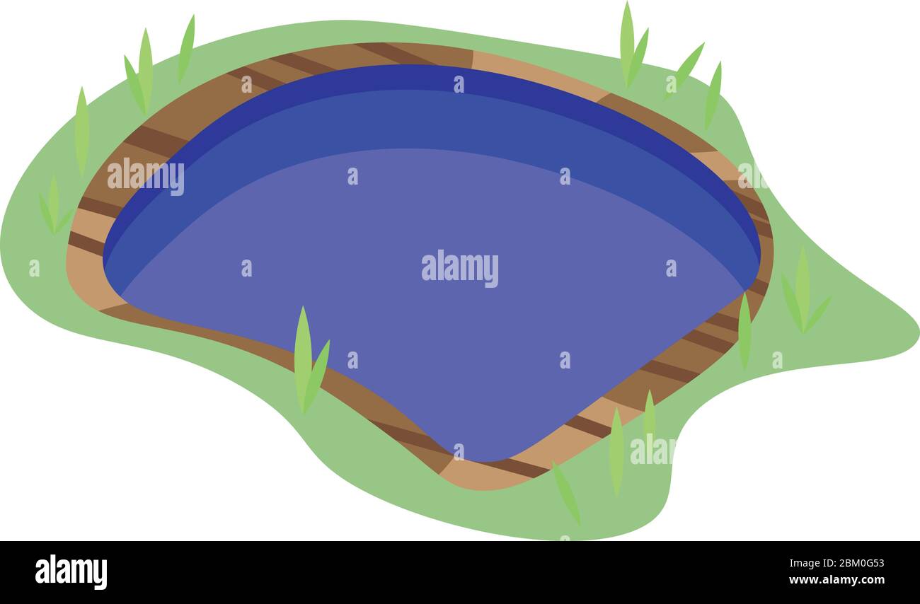 Rock garden pond Cut Out Stock Images & Pictures - Alamy