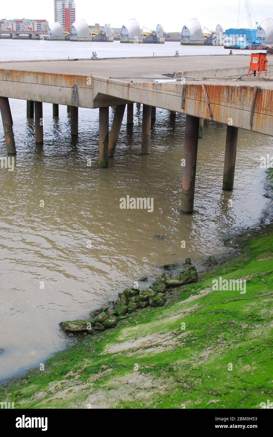 Old Historical Heritage Industrial Remnants on Greenwich Peninsula ...