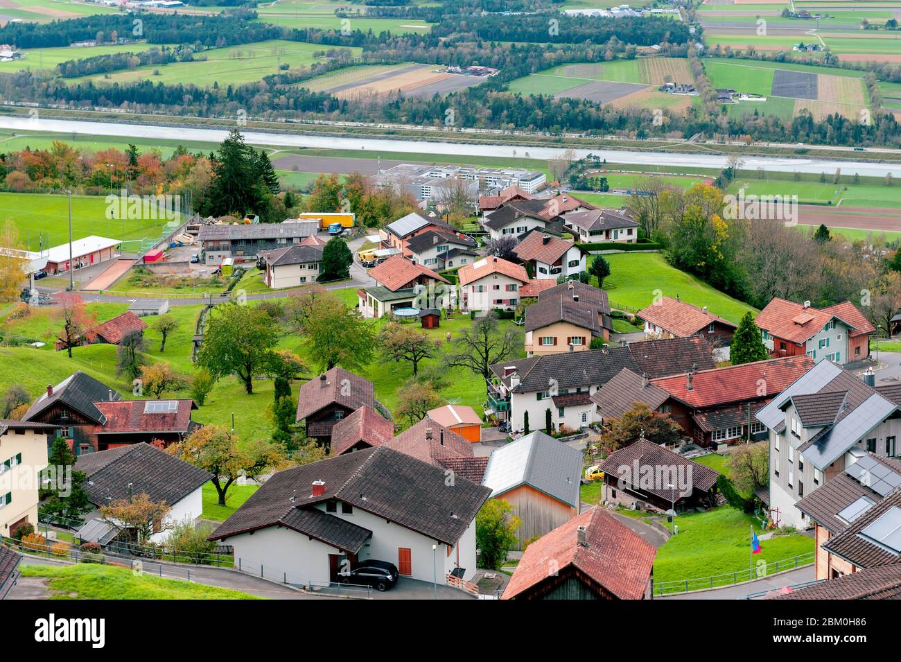 Border with liechtenstein hi-res stock photography and images - Alamy