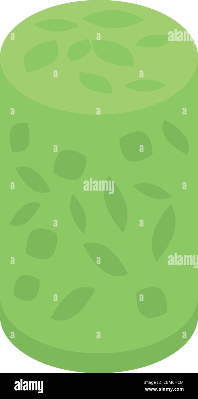 Decorative bush icon, isometric style Stock Vector Image & Art - Alamy