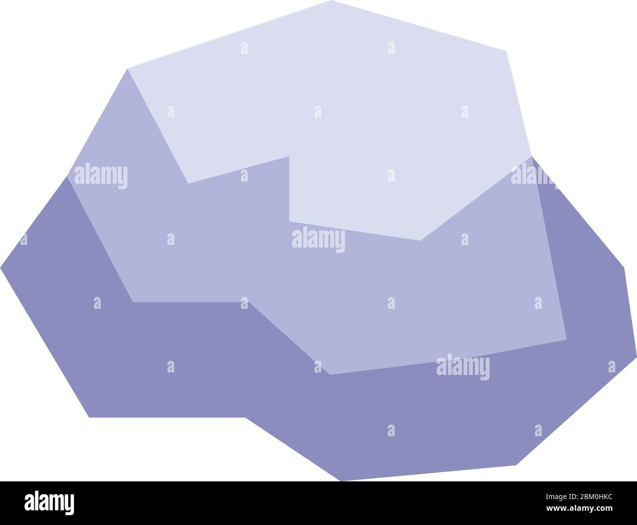 Garden rock icon, isometric style Stock Vector Image & Art - Alamy