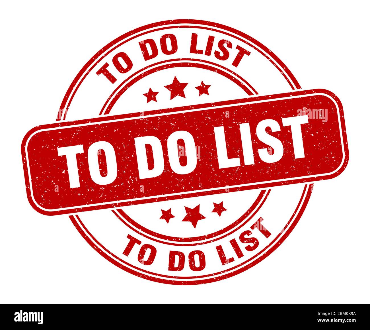 to do list stamp. to do list label. round grunge sign Stock Vector ...
