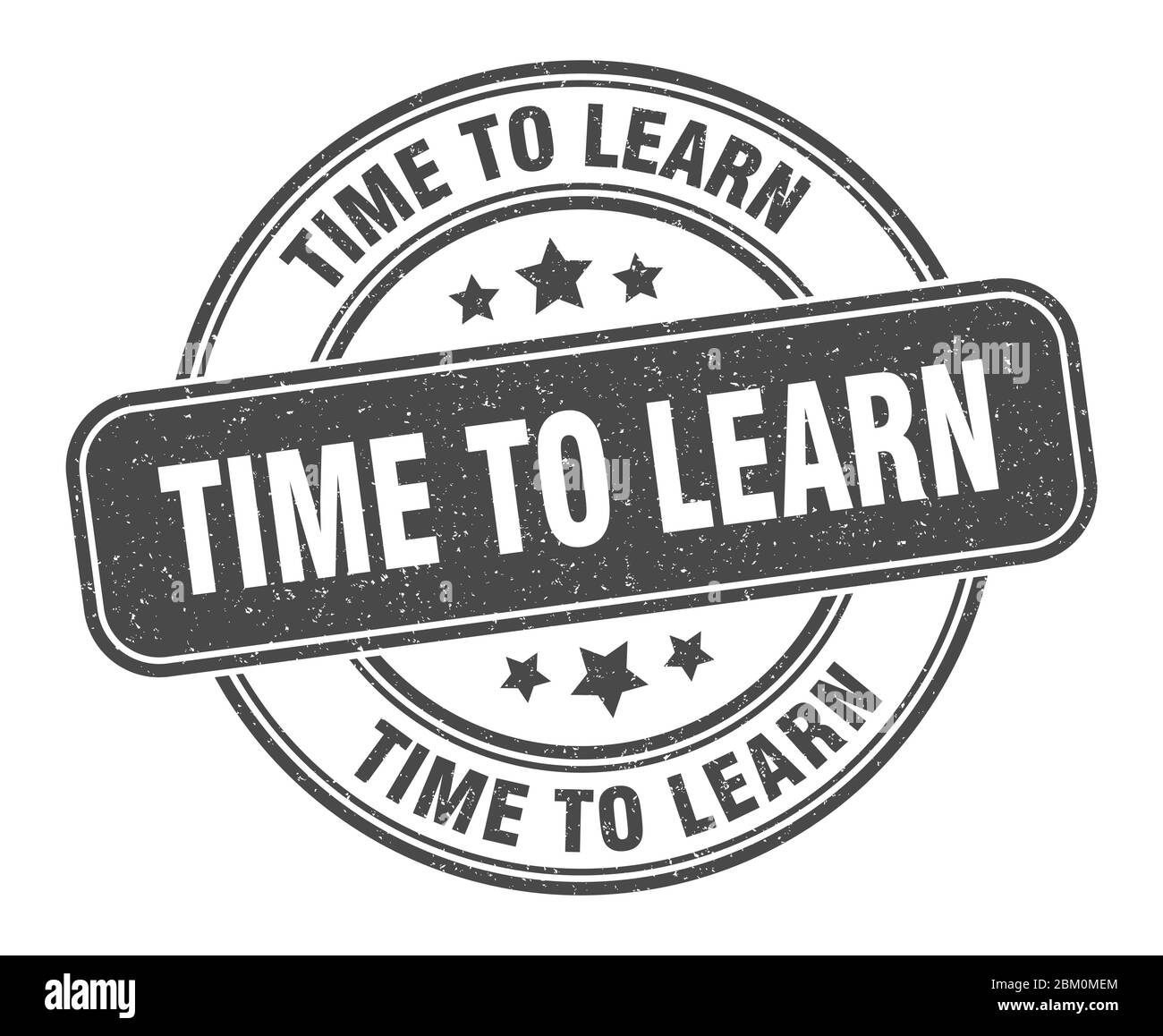 time to learn stamp. time to learn label. round grunge sign Stock Vector Image & Art - Alamy