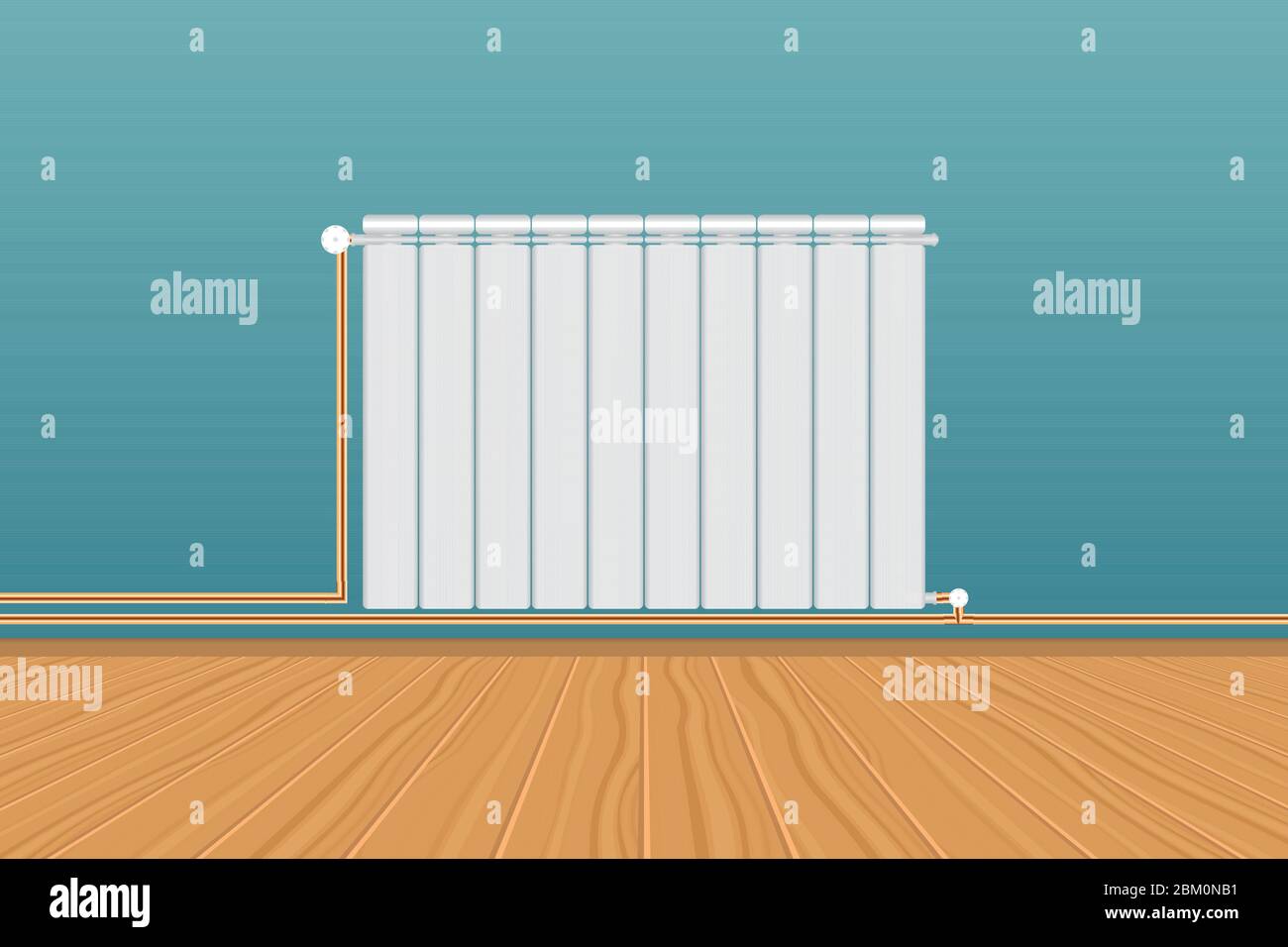 Modern radiator white background Stock Vector Images - Alamy