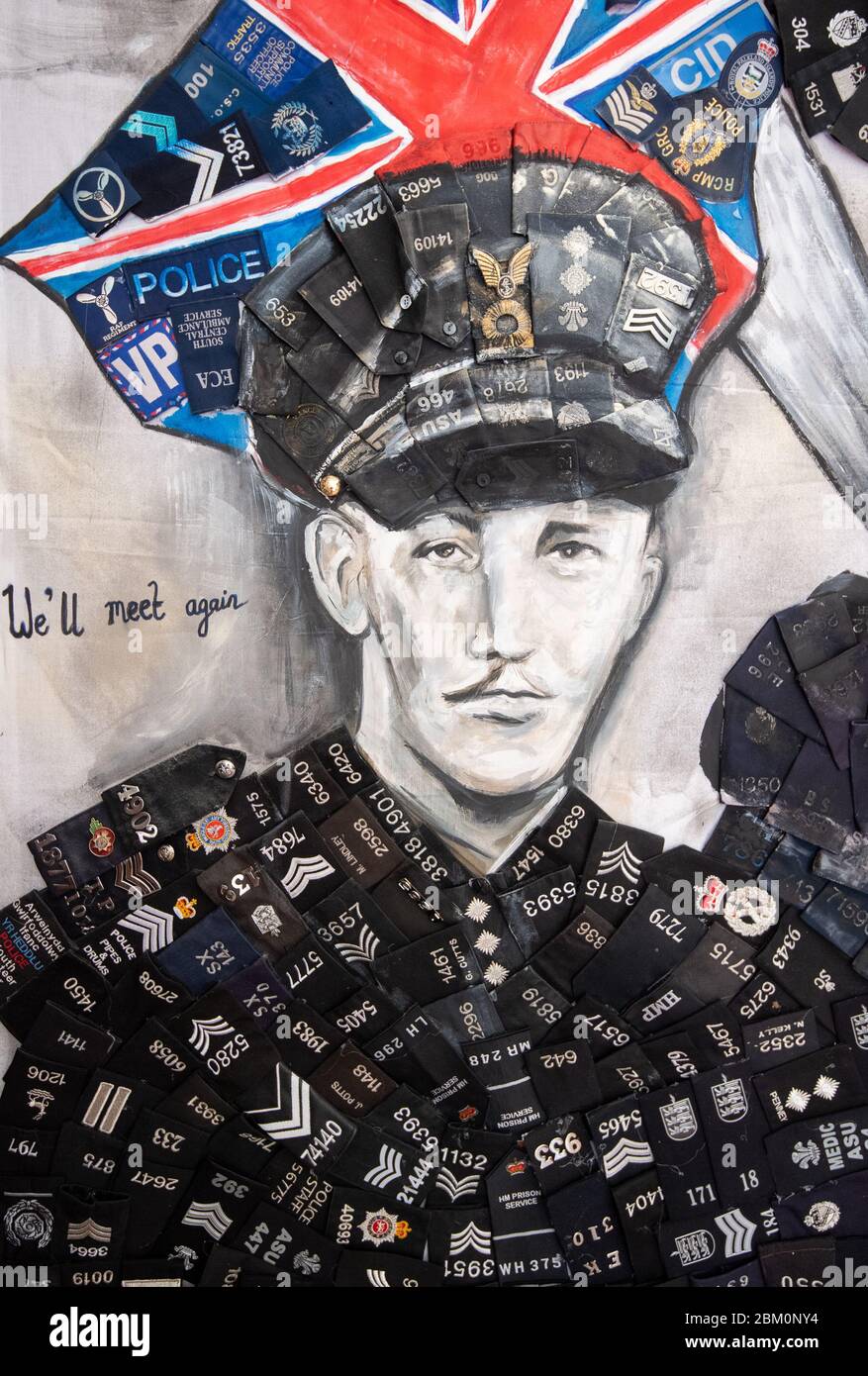 Ve day mural hi-res stock photography and images - Alamy