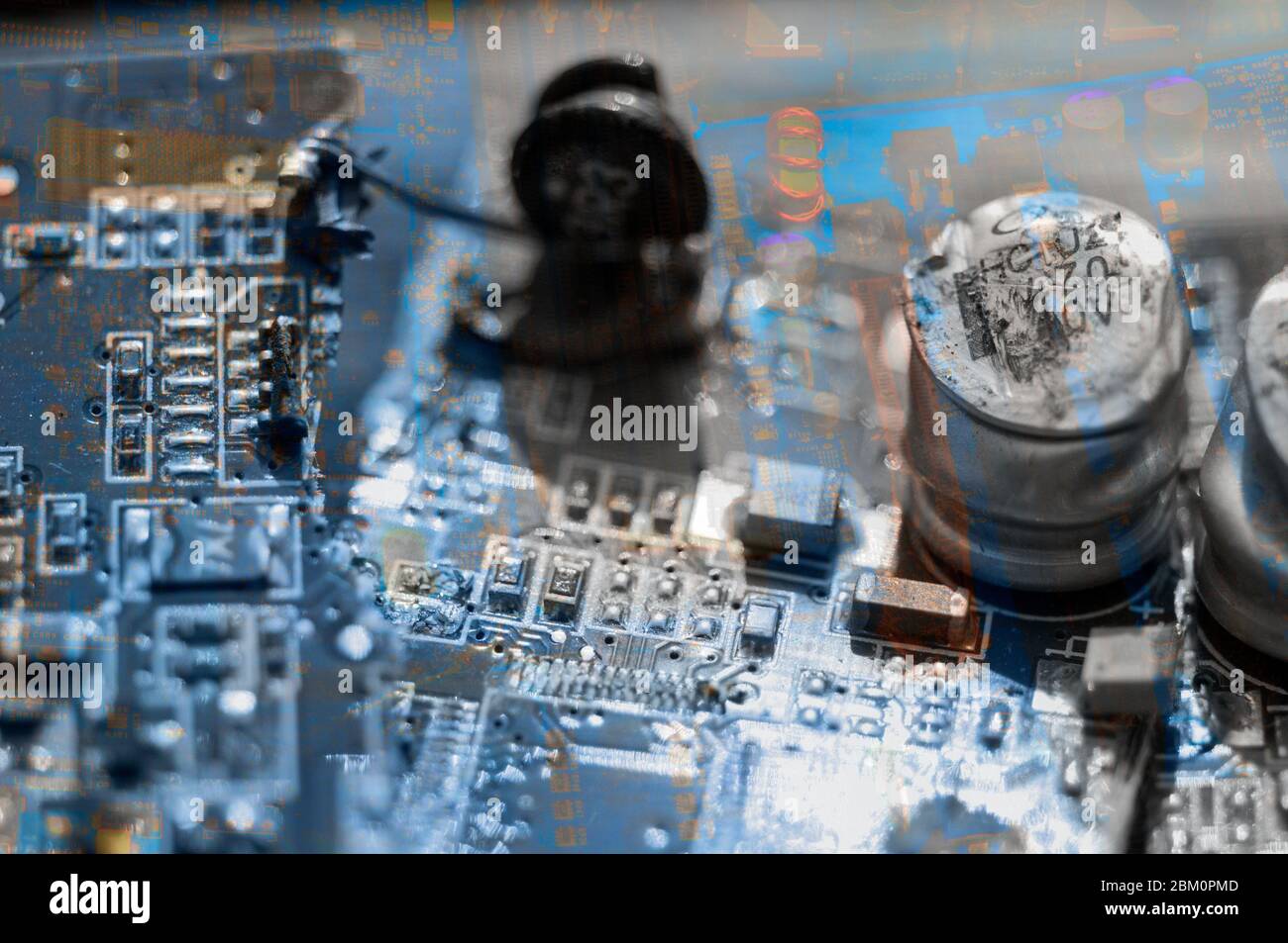 Computer parts abstract hi-res stock photography and images - Alamy