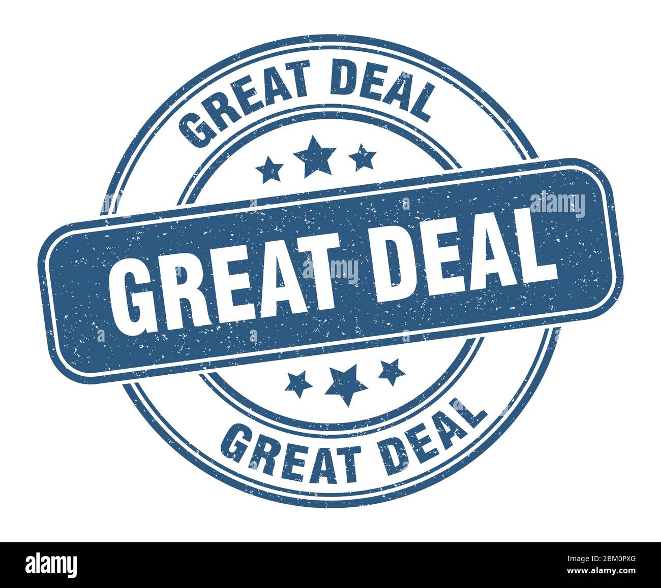 great deal stamp. great deal label. round grunge sign Stock Vector ...