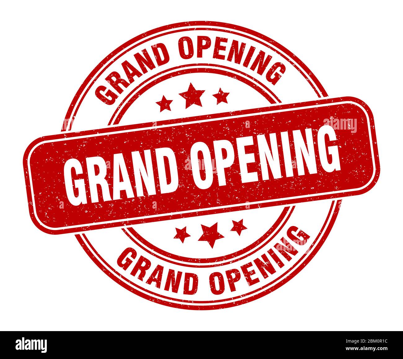 grand opening stamp. grand opening label. round grunge sign Stock ...