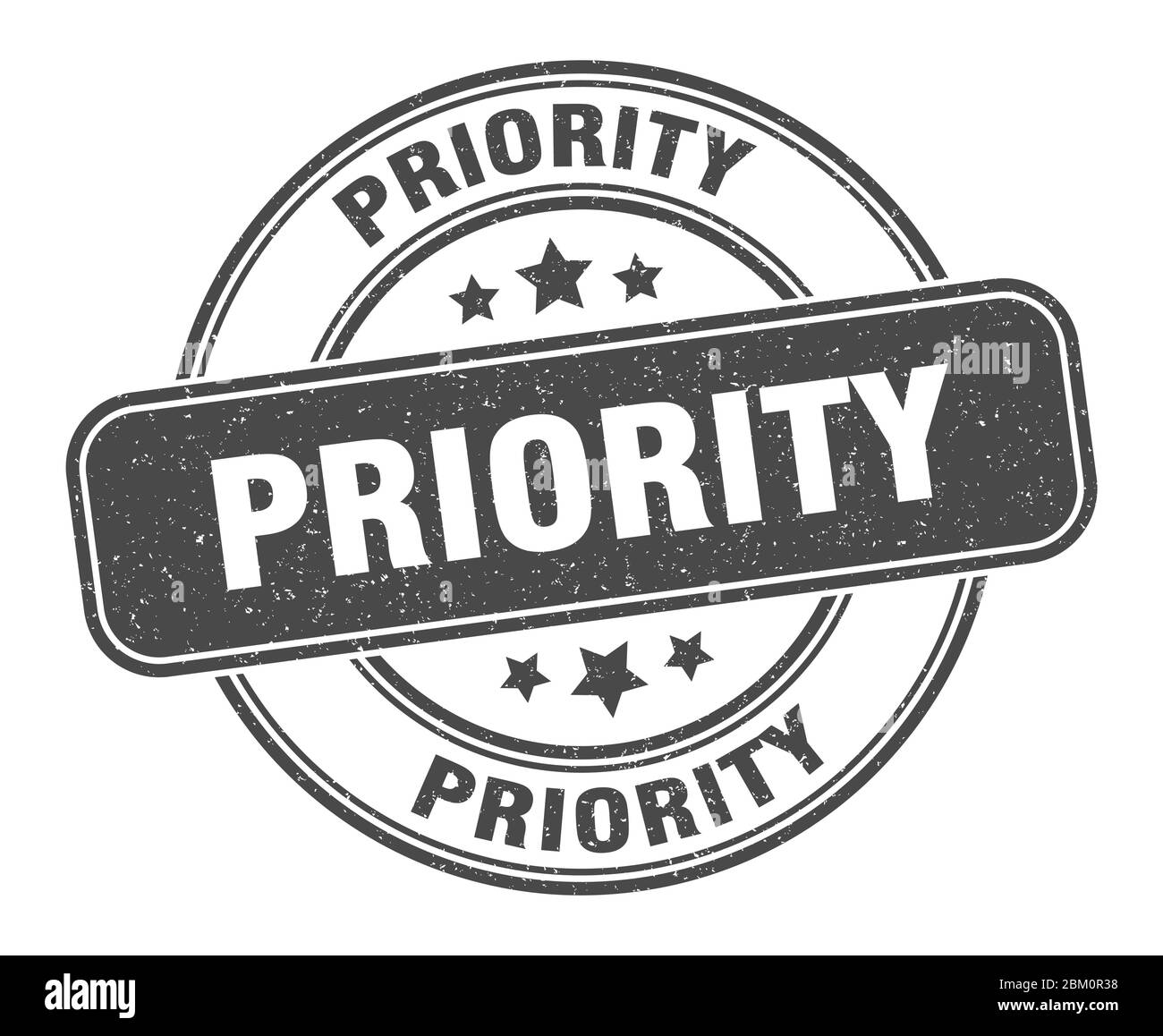 priority stamp. priority label. round grunge sign Stock Vector Image ...