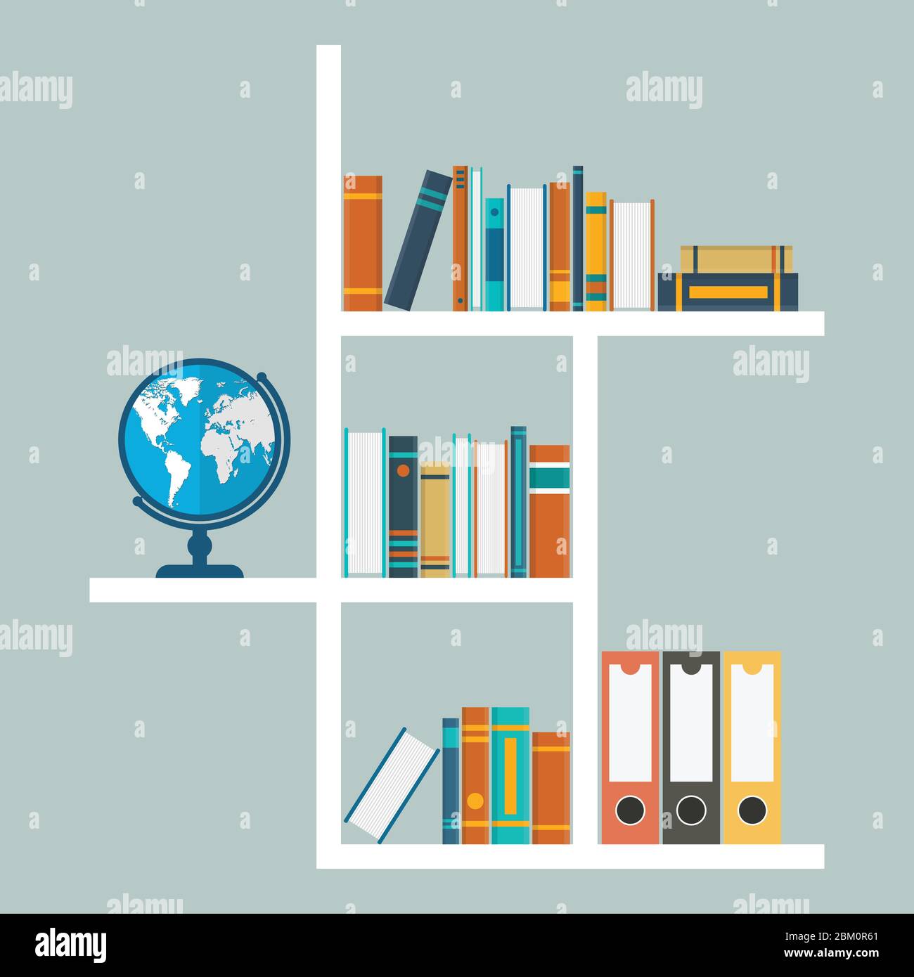 Education concept vector illustration in flat design Stock Vector Image ...