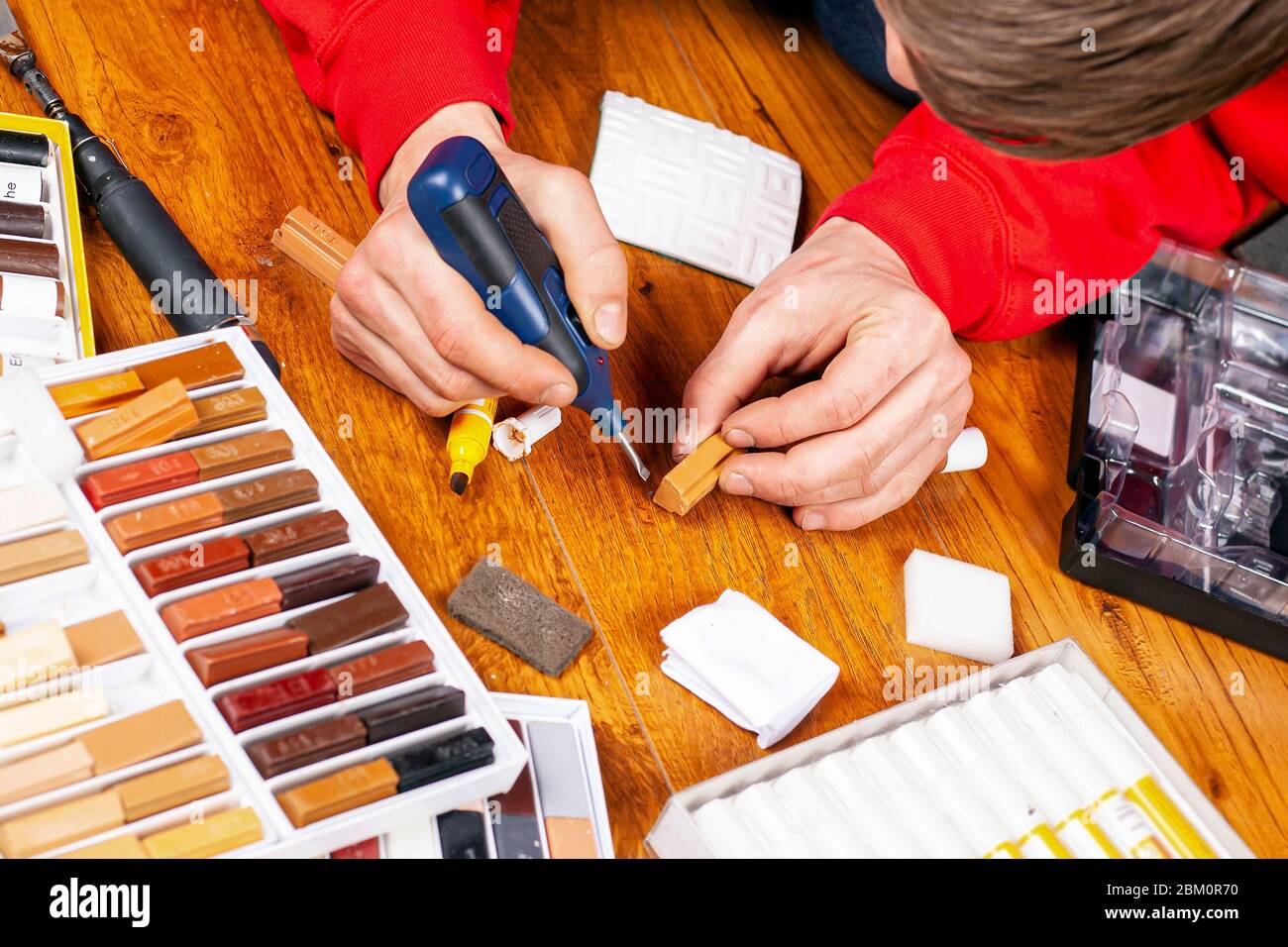 Wax process hi-res stock photography and images - Alamy