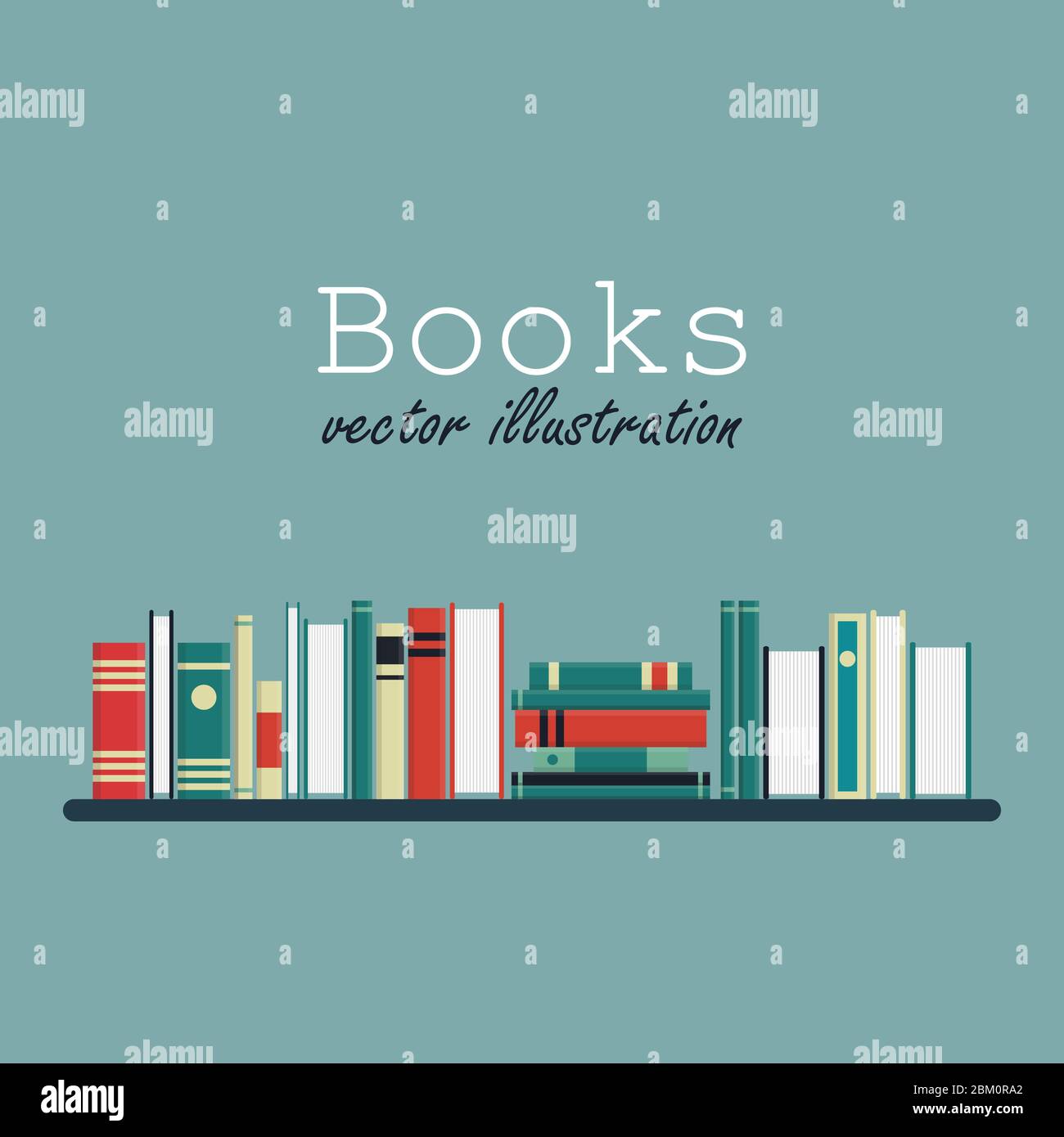Education concept vector illustration in flat design Stock Vector Image ...