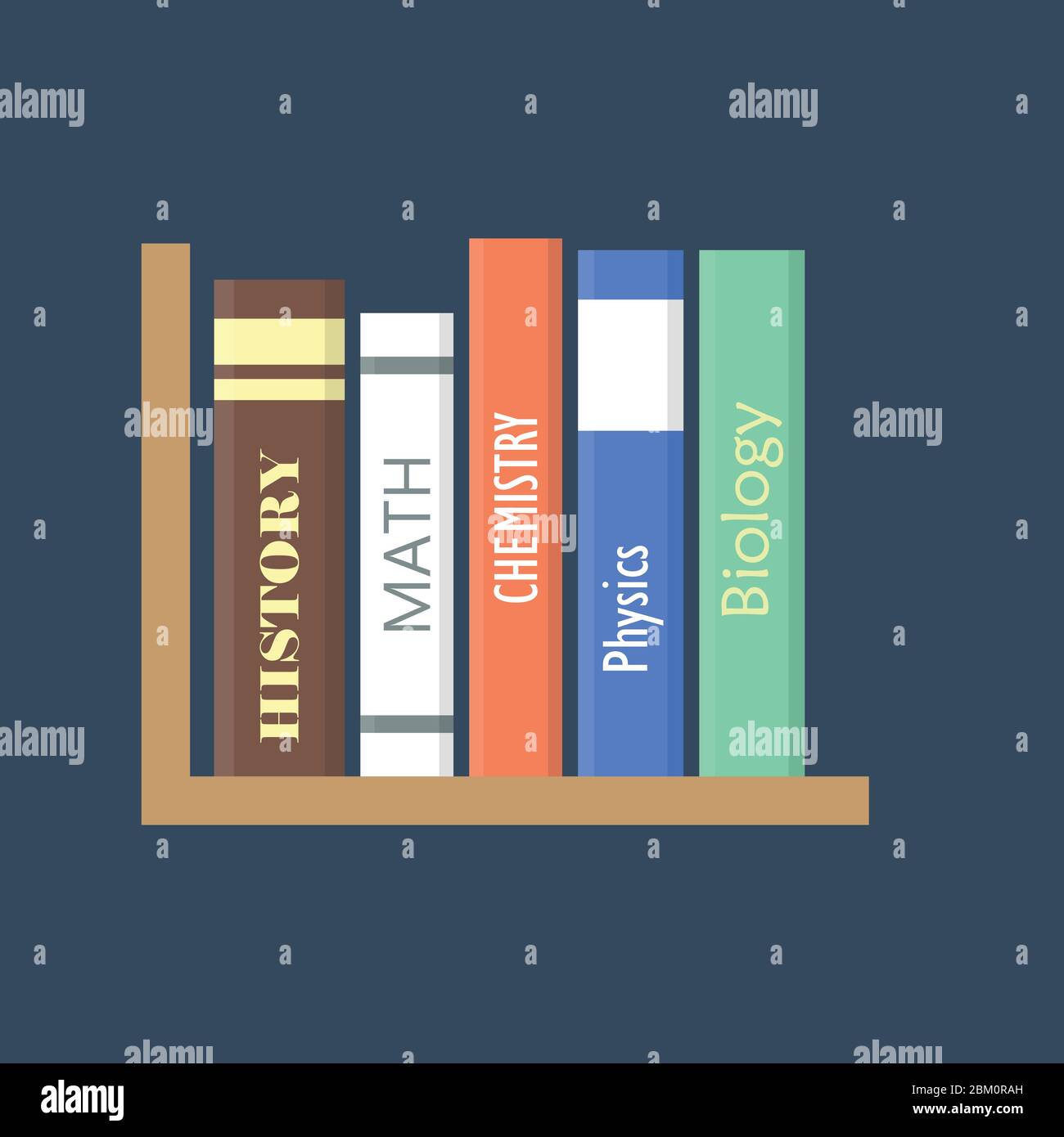 Education concept vector illustration in flat design Stock Vector Image ...