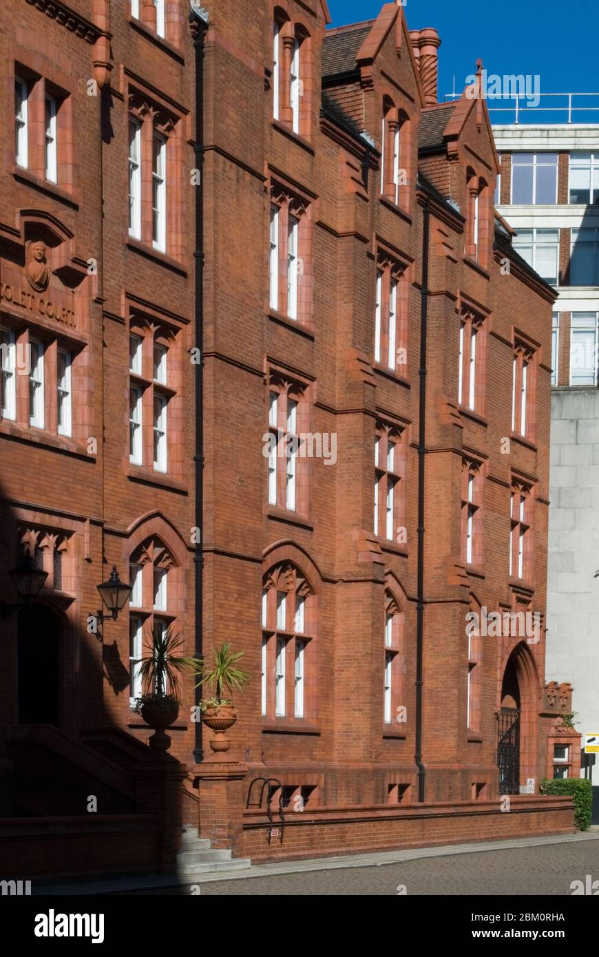 Red Brick Terracotta Gothic Colet Court, Hammersmith Road, London by ...