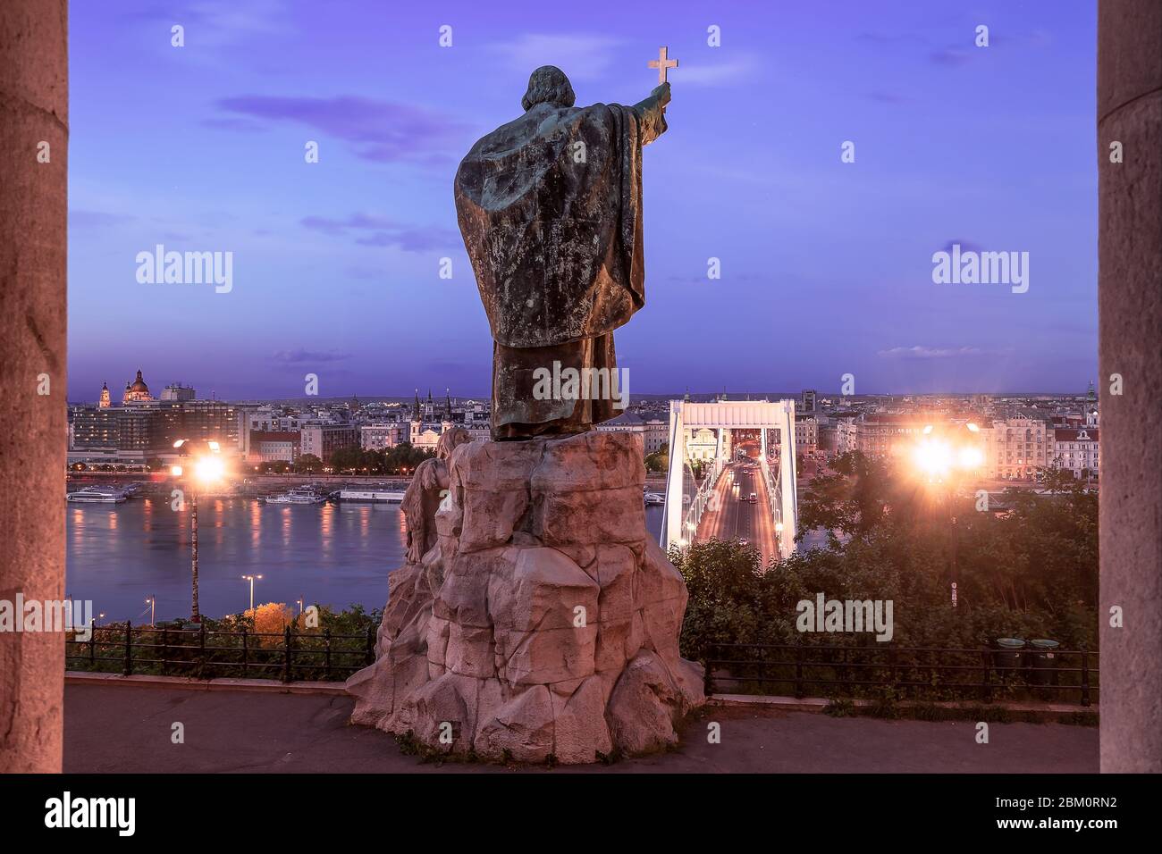 Statue of gellert hill hi-res stock photography and images - Alamy