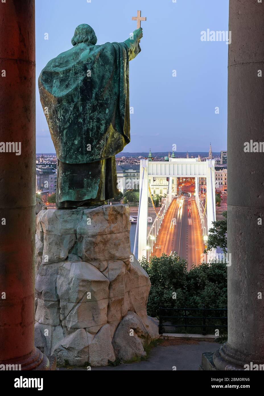 Statue on gellert hill hi-res stock photography and images - Alamy