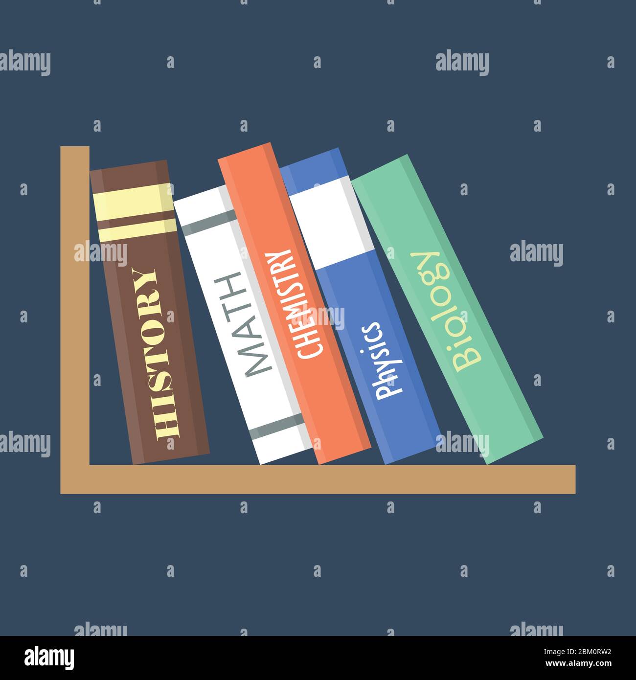 Education concept vector illustration in flat design Stock Vector Image ...