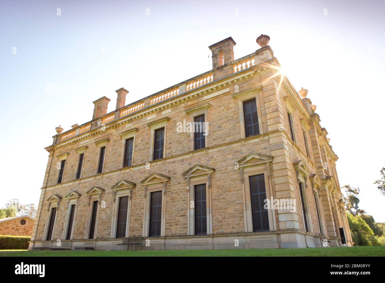 Georgian-style Martindale Hall, completed in 1880, Mintaro, South ...