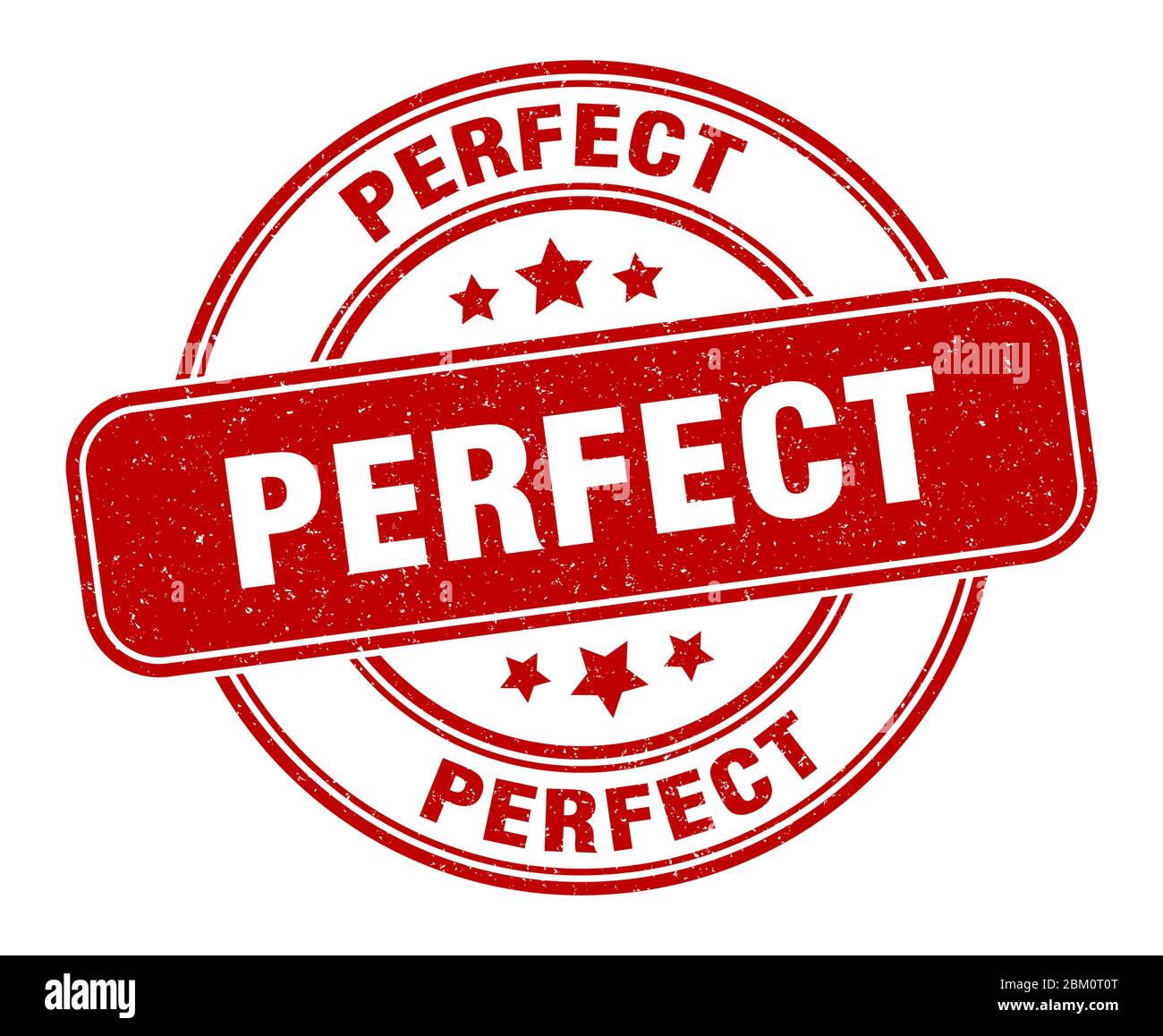 perfect stamp. perfect label. round grunge sign Stock Vector Image ...