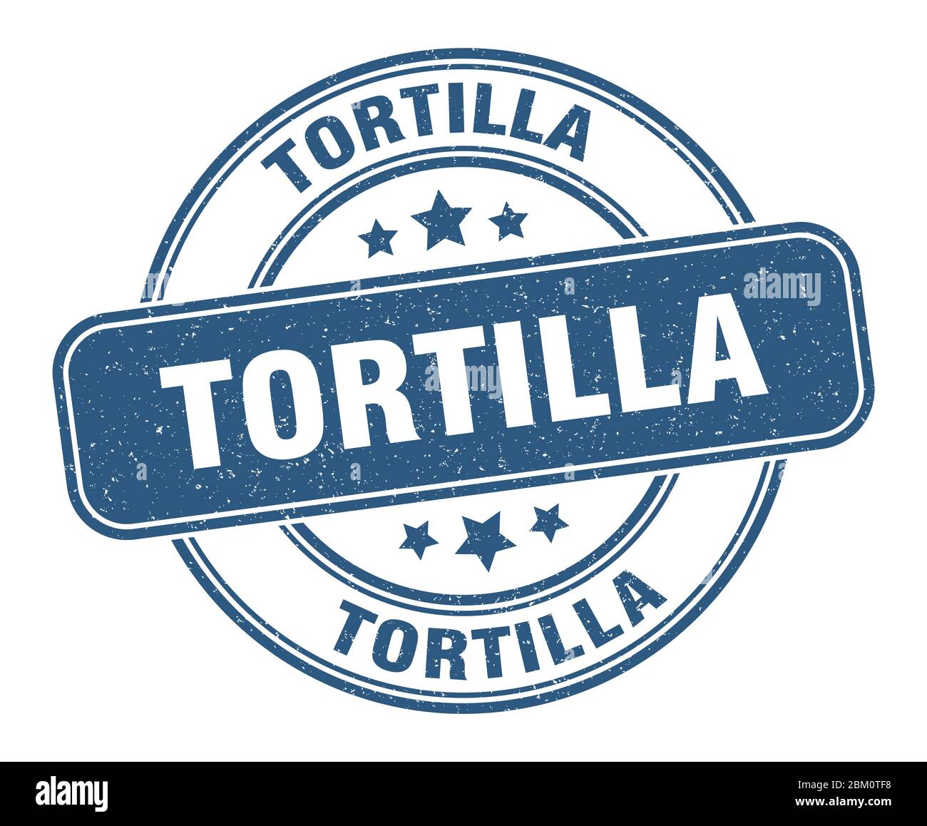 tortilla stamp. tortilla label. round grunge sign Stock Vector Image ...