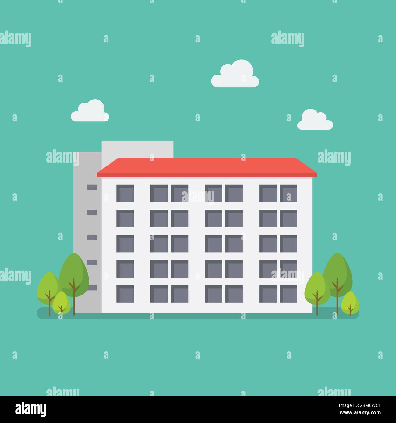 Apartment in flat style. Vector illustration Stock Vector Image & Art ...