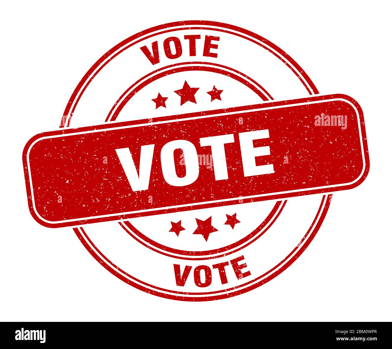 vote stamp. vote label. round grunge sign Stock Vector Image & Art - Alamy