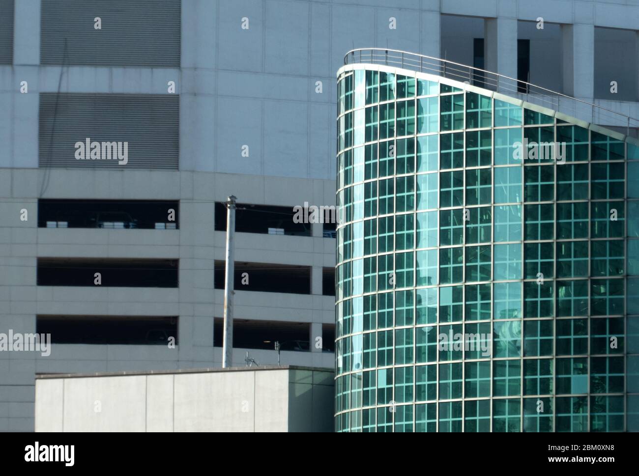 Modern architecture building exterior New Orleans, Louisiana, USA Stock ...