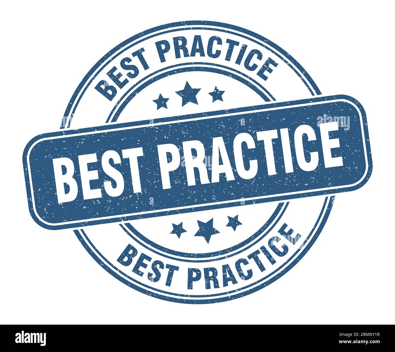 best practice stamp. best practice label. round grunge sign Stock ...