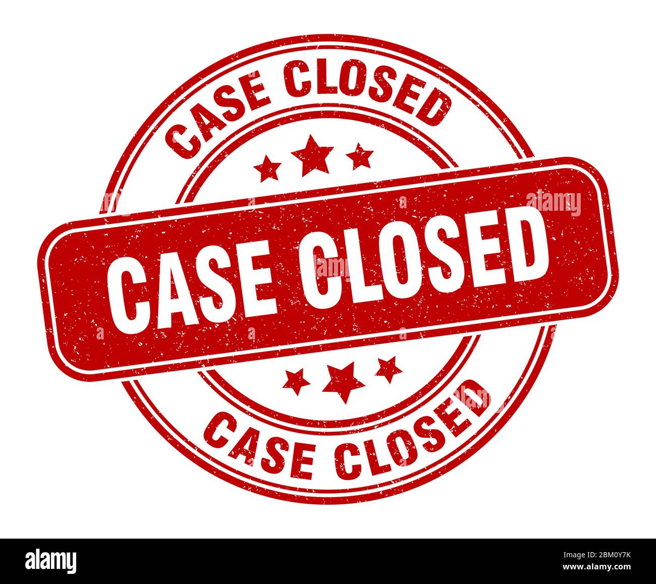 case closed stamp. case closed label. round grunge sign Stock Vector ...