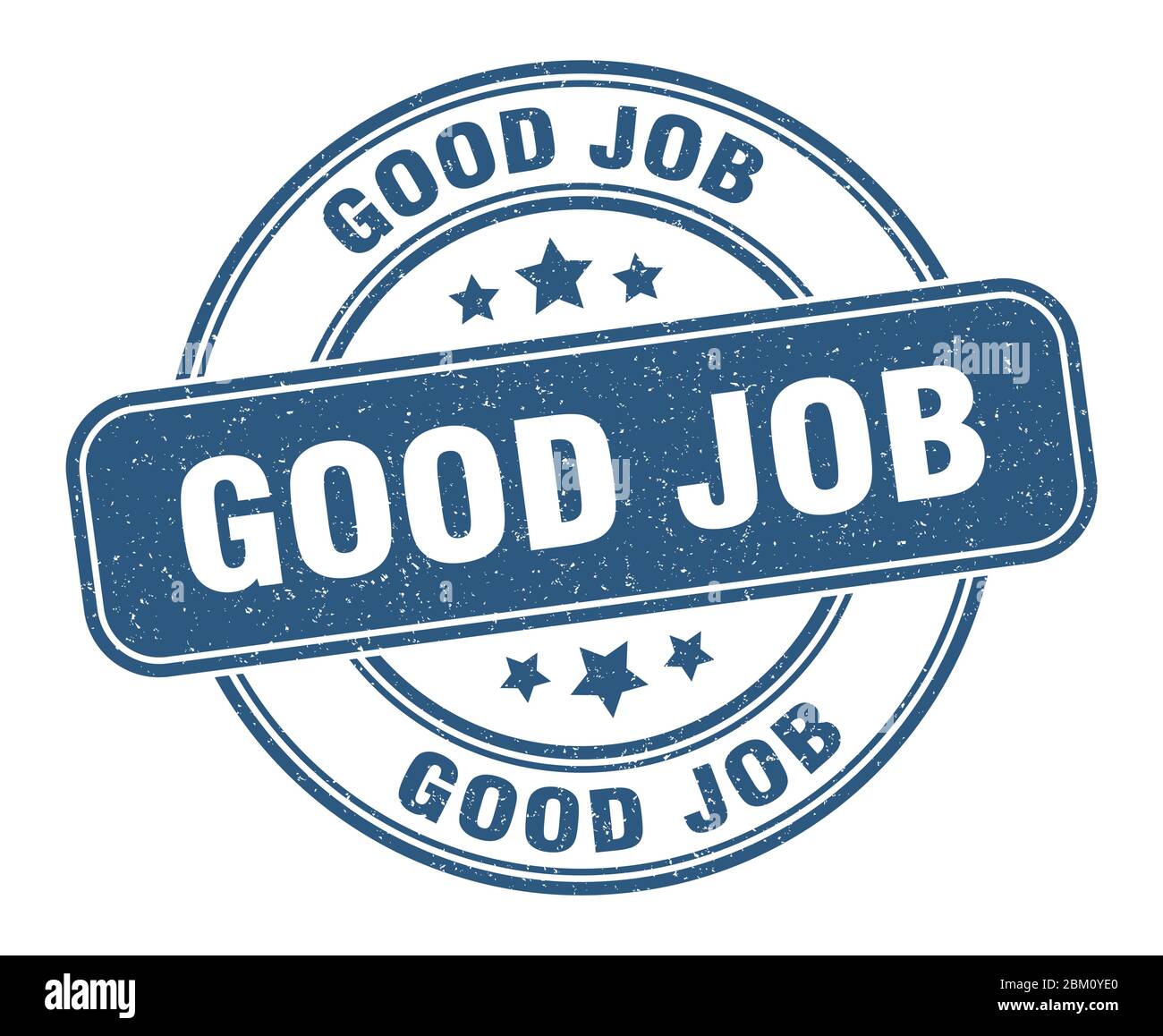 good job stamp. good job label. round grunge sign Stock Vector Image ...