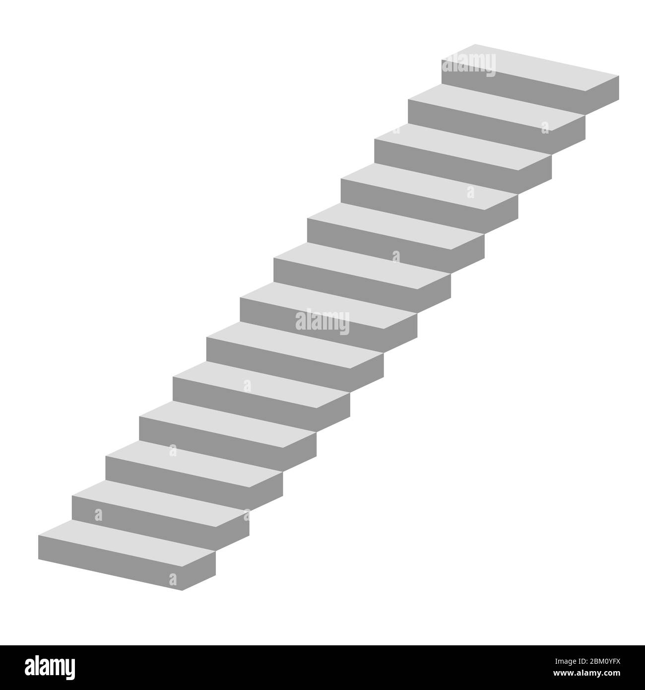 Stairs vector illustration isolated on white background Stock Vector ...